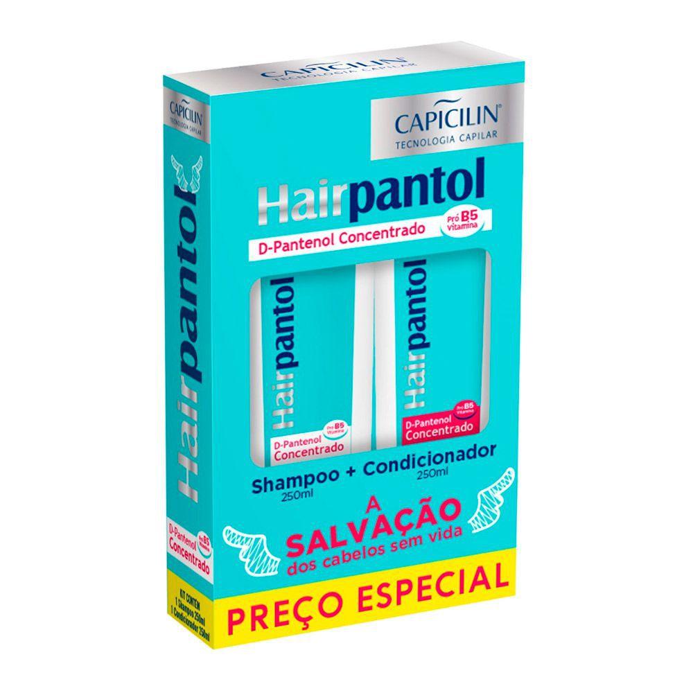 Kit Shampoo + Condicionador Capicilin Hairpantol 250ml - Kit Shampoo e ...
