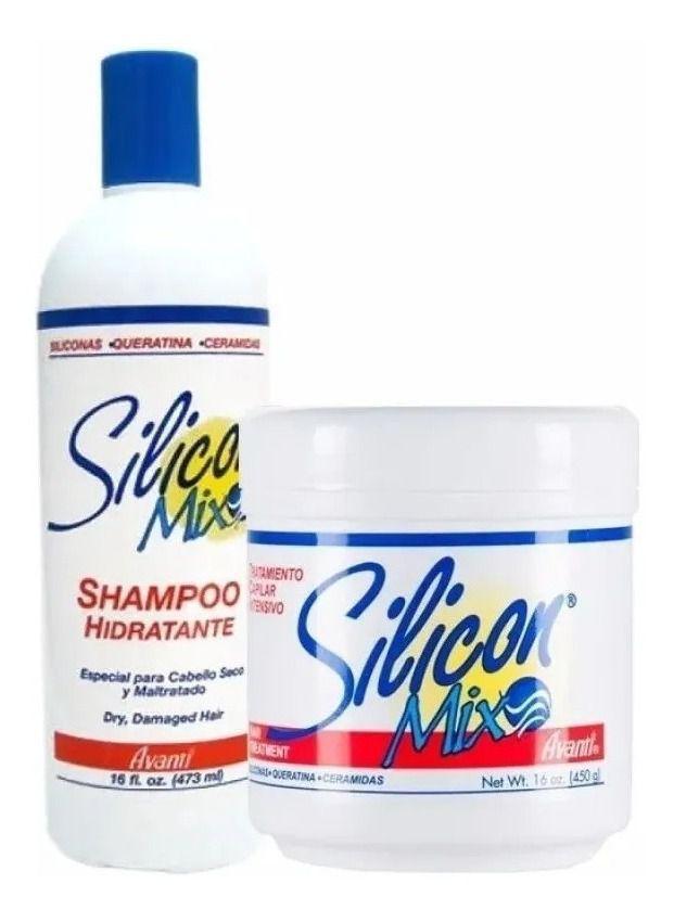 Kit Silicon Mix Avanti Shampoo 473ml + Máscara 450g Original - Kit de ...