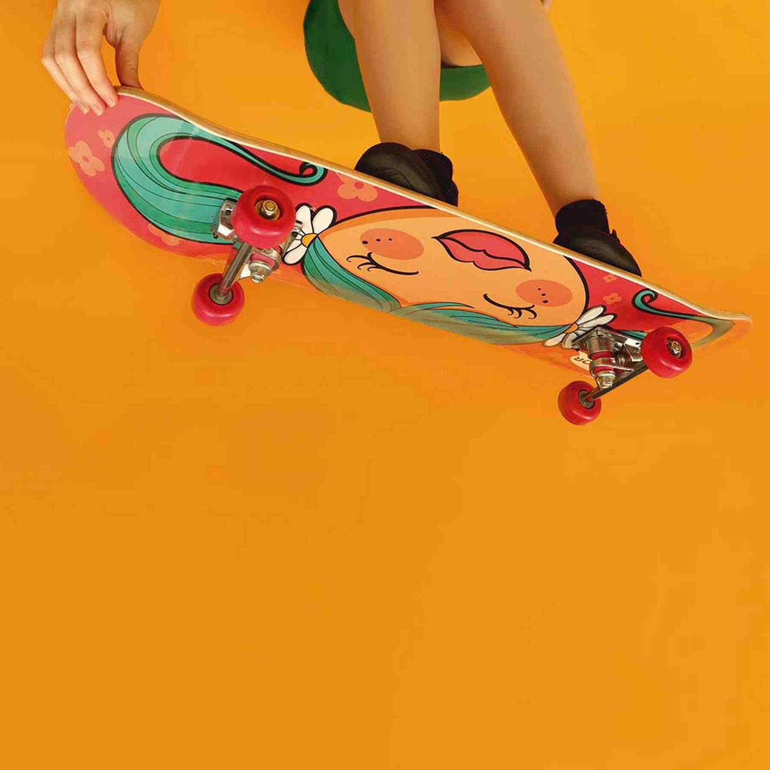 Kit Skate Infantil Menina Mor - Skate Infantil - Magazine Luiza