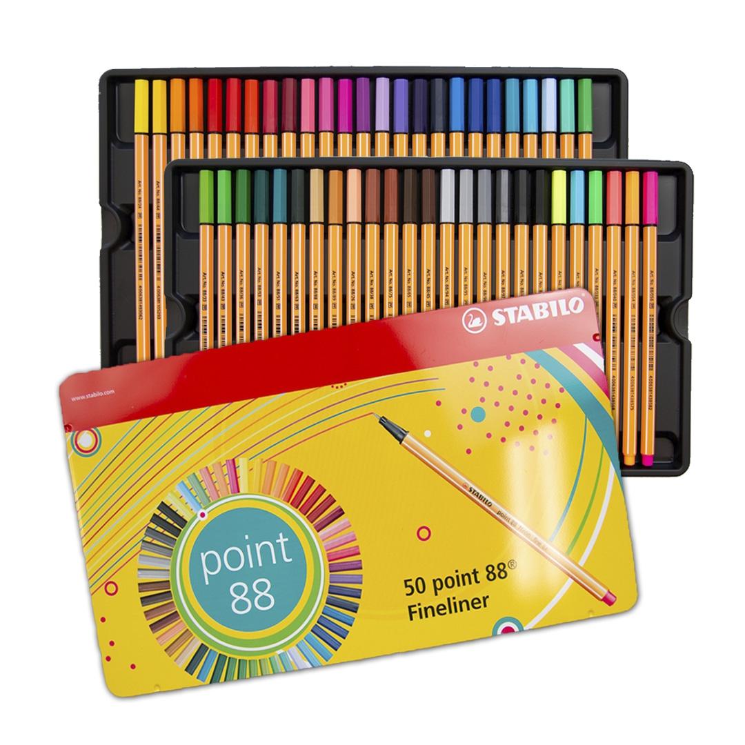 Kit Stabilo Lettering Marca Texto Caneta Neon Pastel Pro - Caneta Marca ...