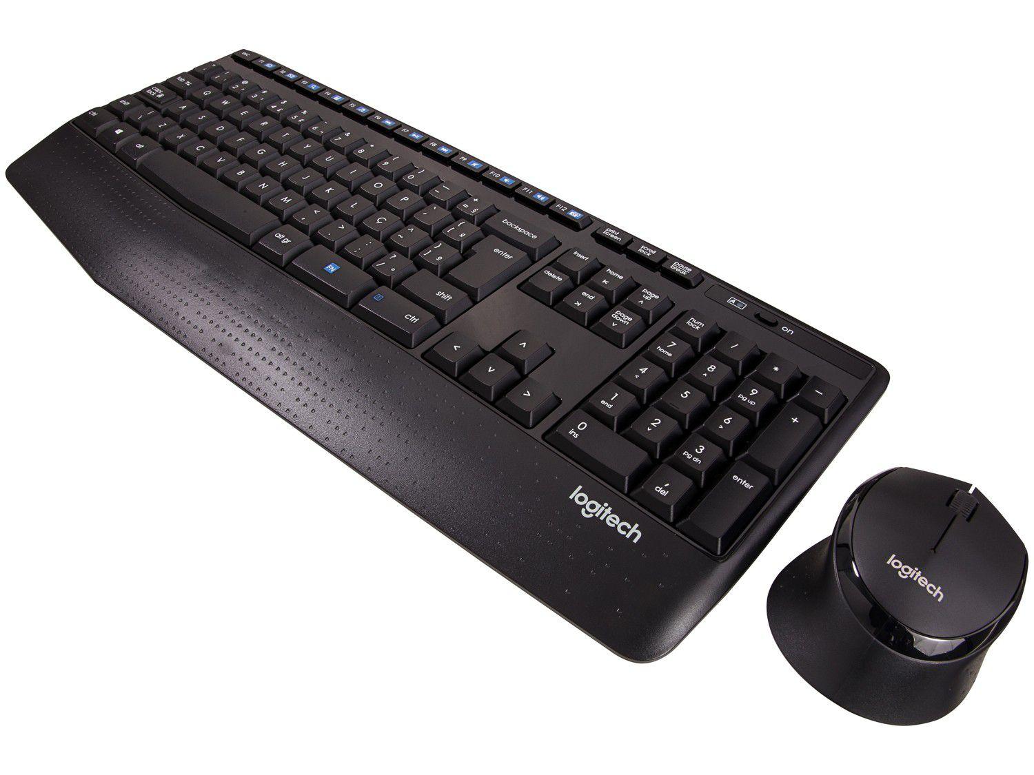 Kit Teclado e Mouse Sem Fio Logitech - MK345 - Kit Teclado e Mouse - Magazine Luiza