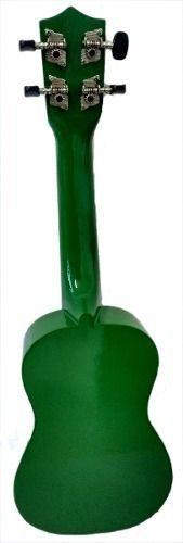 Kit Ukulele Soprano Acústico Nylon Verde Havaí Uk01 Wave - Ukulele ...