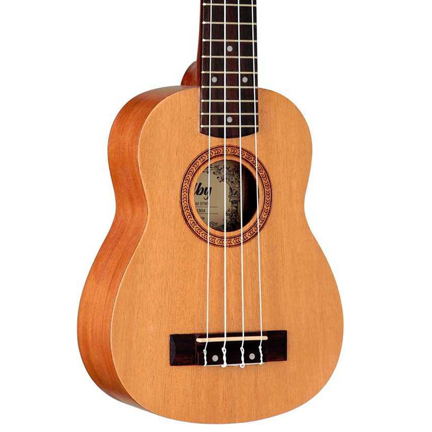 Kit Ukulele Soprano Acústico SU21M STNT Mogno Shelby Com Capa - Ukulele ...