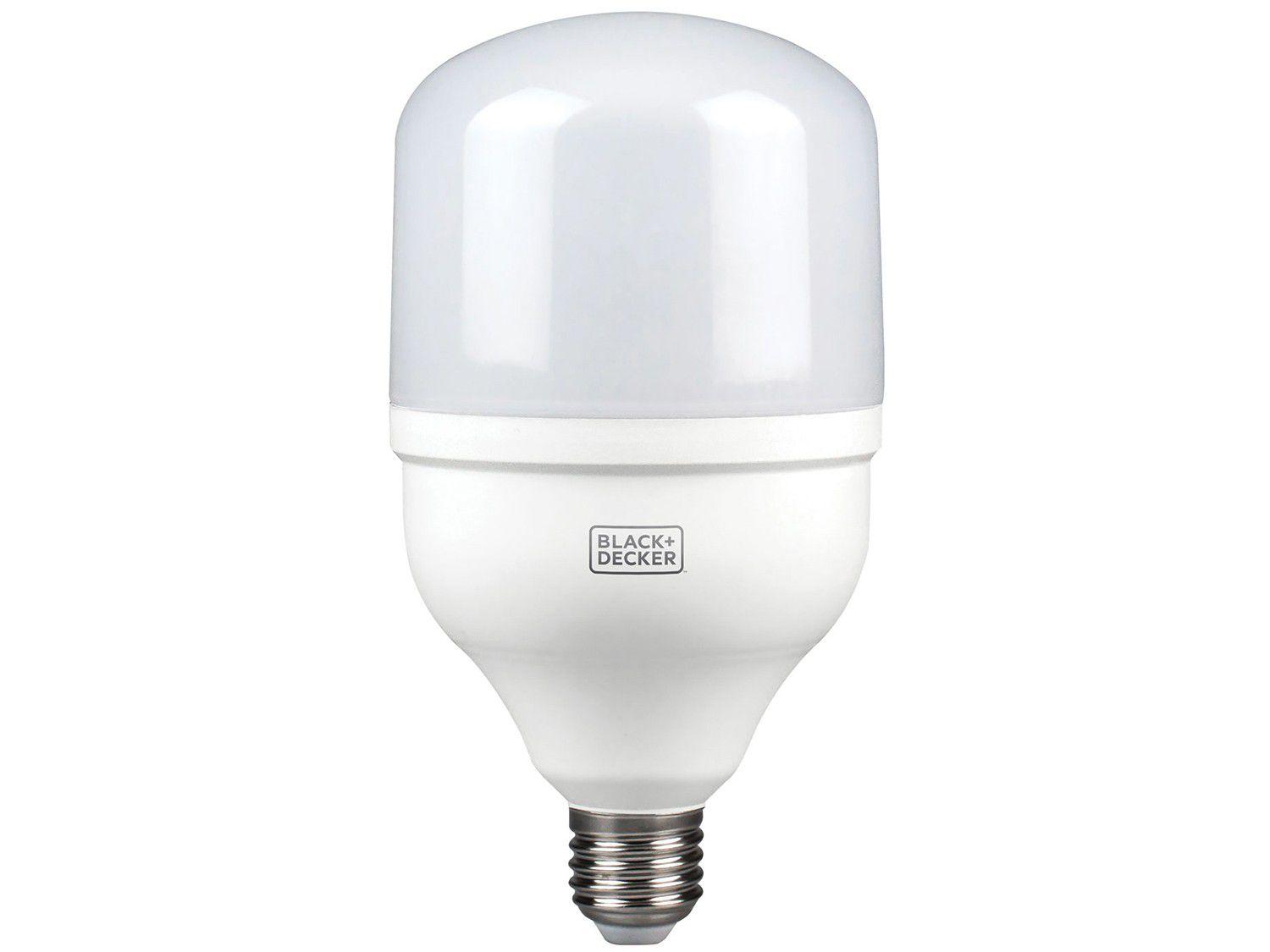 Lâmpada LED 25W 6500K Branca Black + Decker - T100 - Lâmpada de LED - Magazine Luiza