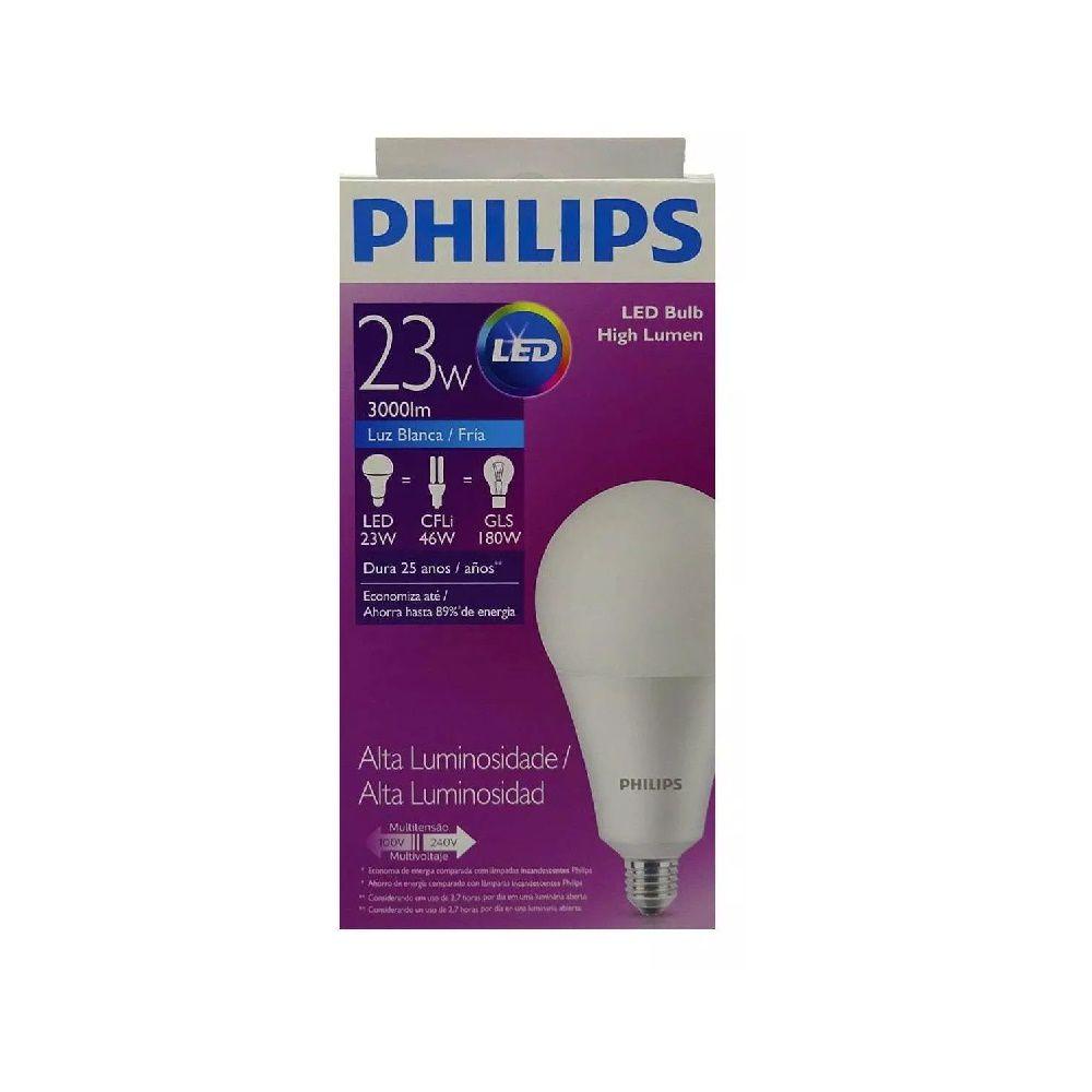 Lâmpada led bulbo 23w 6500k 100-240v e27 high lumen philips - Lâmpada ...