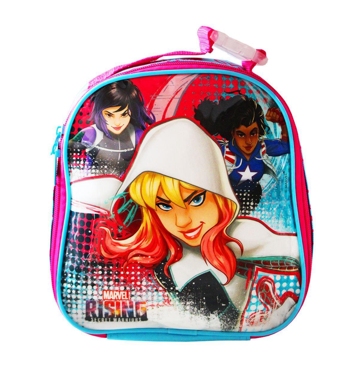 Lancheira Térmica Gwen Marvel Rising Quake & America Chavez - dermiwil ...