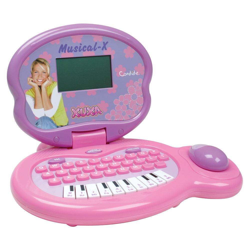 Laptop da Xuxa Musical Bilíngue 60 atividades - Candide - Xuxa - Tablet ...