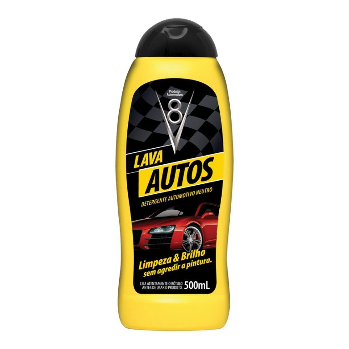 Lava auto v8 sh s/cera 500ml - Shampoo Automotivo - Magazine Luiza