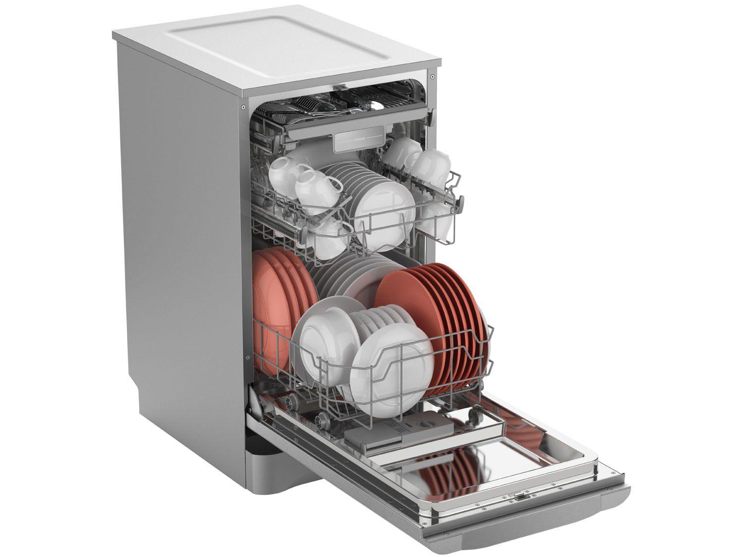 Lava-Louças Electrolux LI10X Inox 10 Serviços - Blue Touch - Lava ...