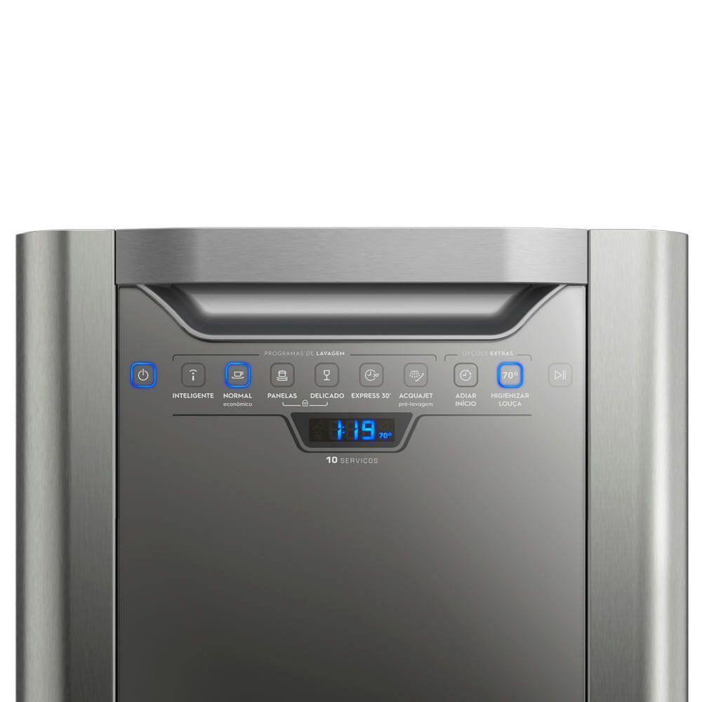 Lava Louças Inox 10 Serviços (LV10X) - Electrolux - Lava-Louças ...