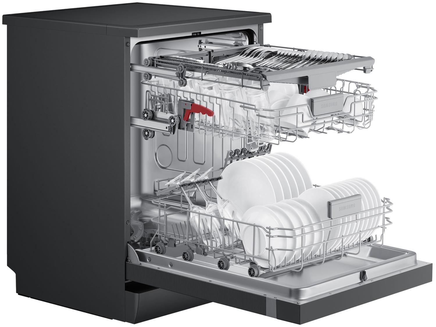 Lava-louças Samsung 14 Serviços com Função Higienizar DW60DG550 Black Inox