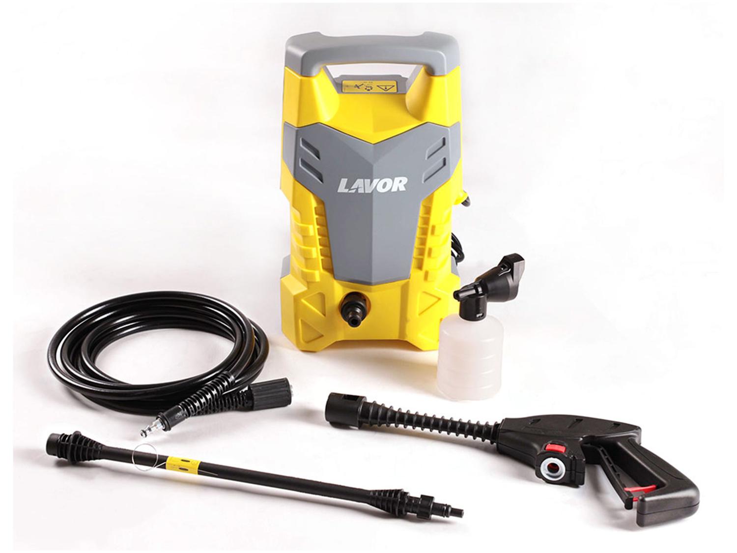 Lavadora de Alta Pressão Lavor Fast 120 1740 Libras Mangueira 3m Difusor de Espuma