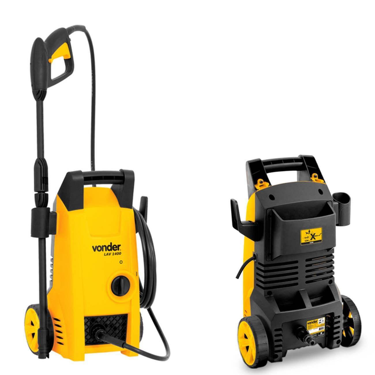 Lavadora de Alta Pressão Vonder 1400W 127V 1450 Libras LAV1400 Universal Amarelo e Preto ...