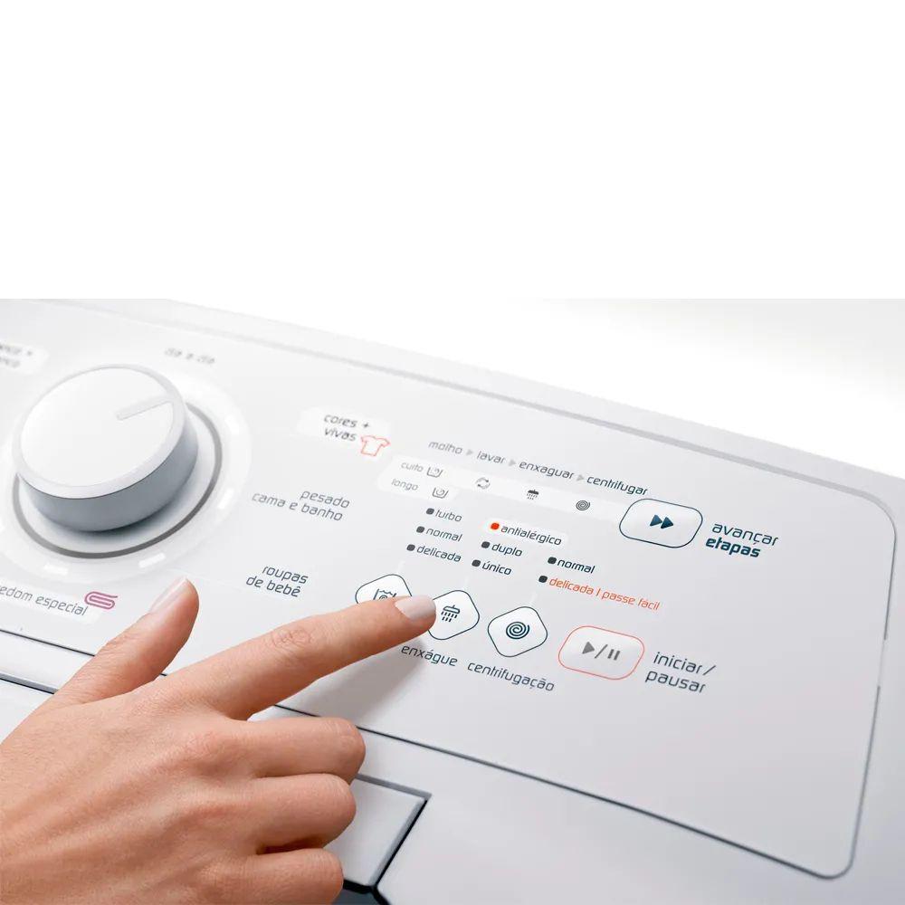 Lavadora de Roupas Brastemp 15Kg Ciclo Edredom Especial BWH15 AB Branca 110V - Máquina de Lavar ...