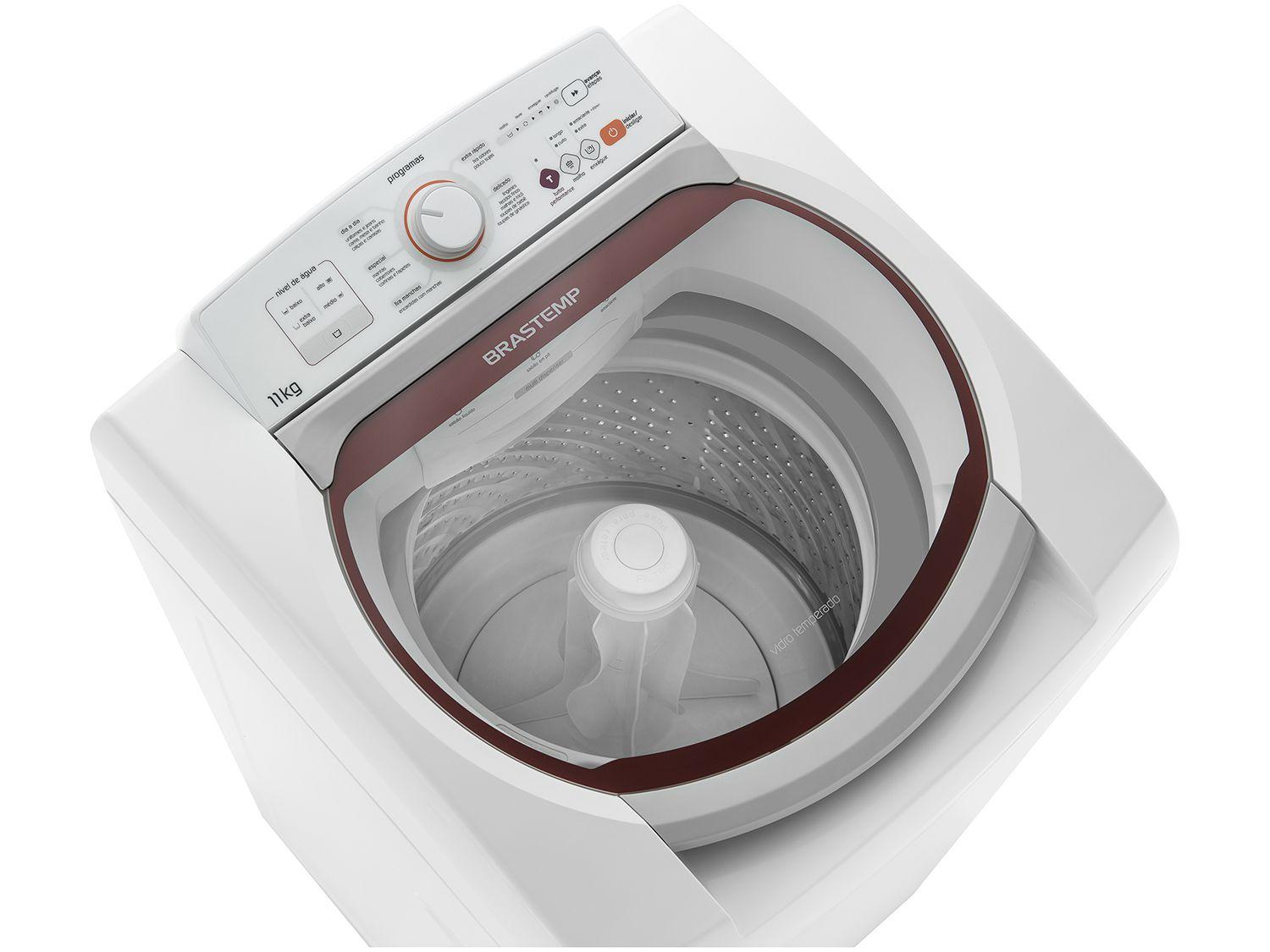 Lavadora de Roupas Brastemp BWK11 ABBNA - 11kg Cesto Inox - Máquina de ...