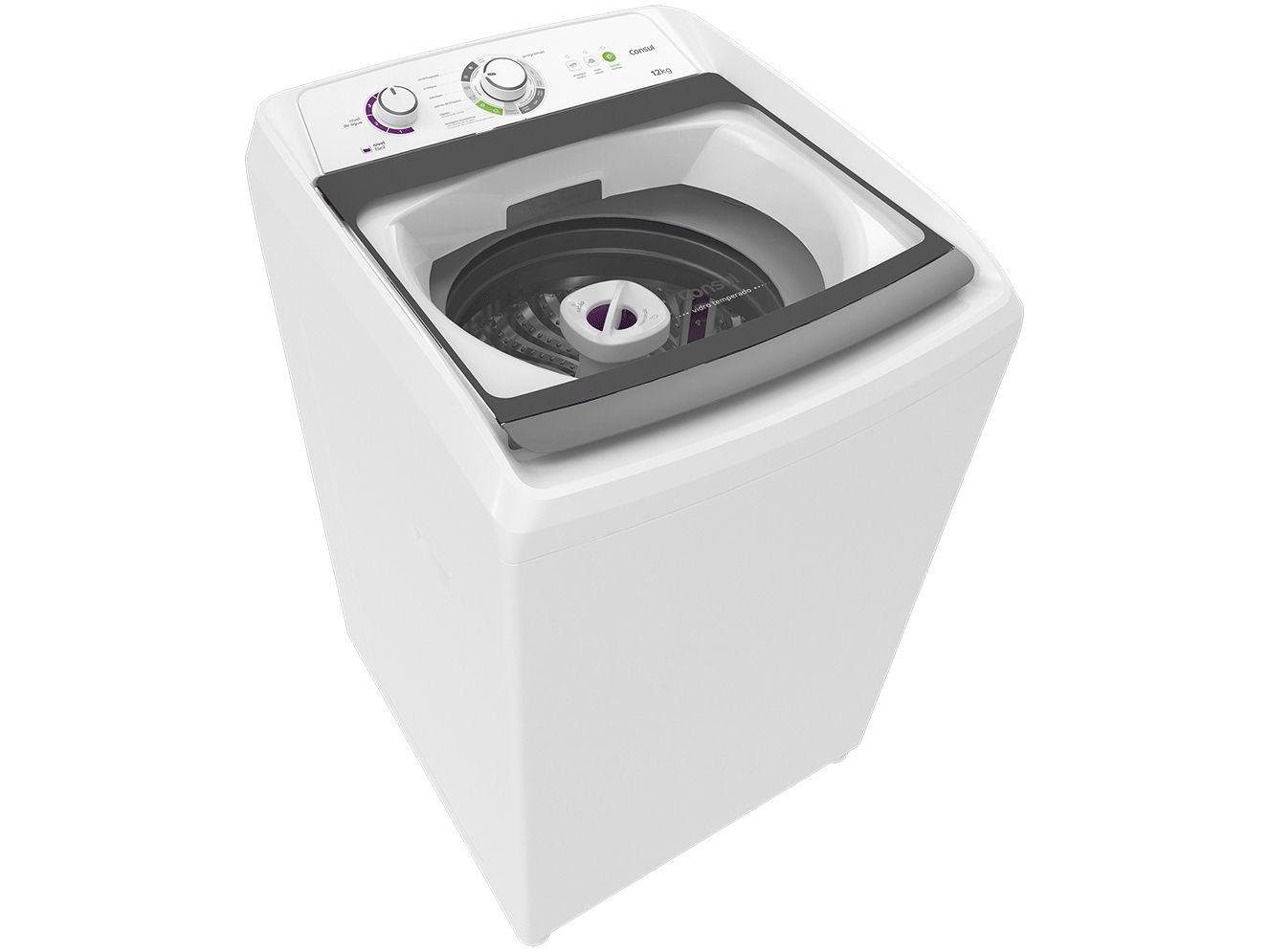 Lavadora de Roupas Consul 12kg Cesto Inox - 16 Programas de Lavagem ...