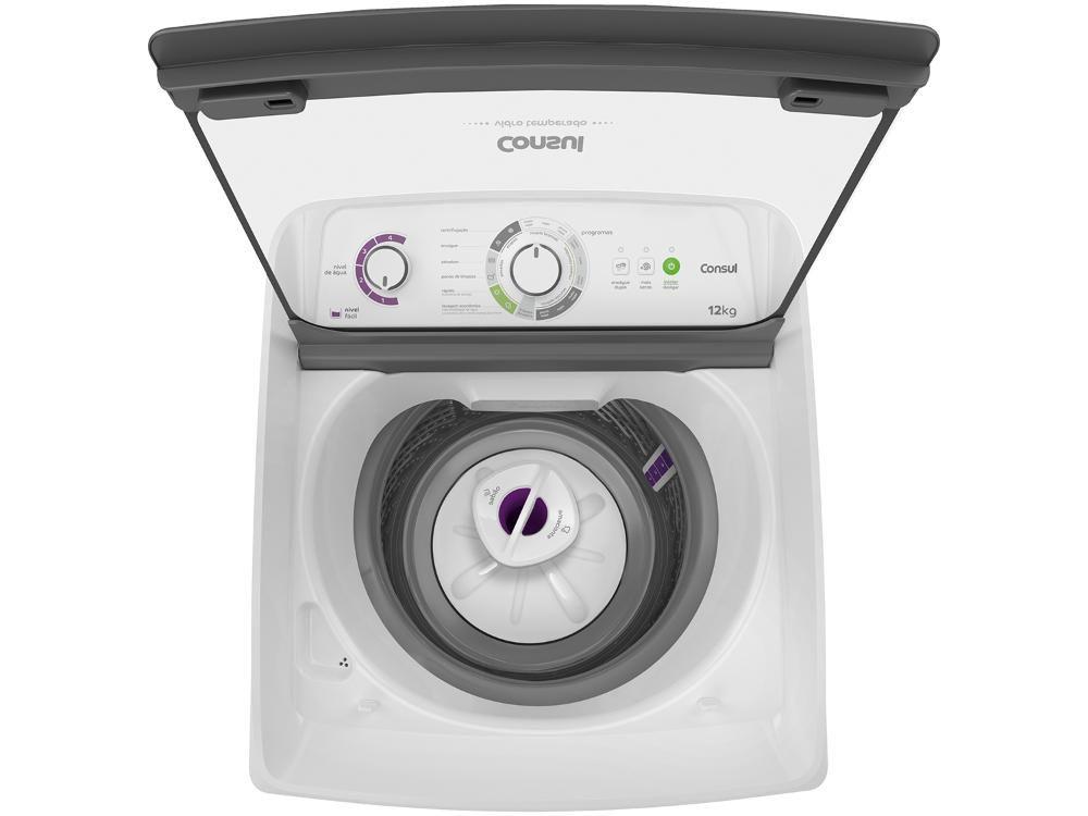 Lavadora de Roupas Consul 12Kg CWH12AB Branco - Máquina de Lavar ...