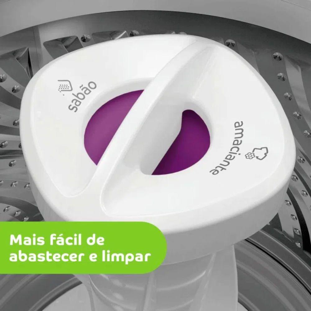 Lavadora de Roupas Consul Automática CWH12 12KG Branca 220v - Máquina ...