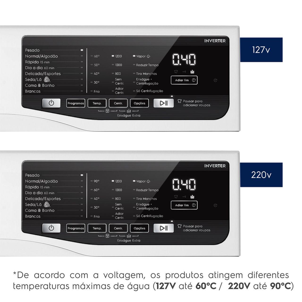 Lavadora Front Load Premium Care 11kg (LFE11) - Electrolux - Lava e ...