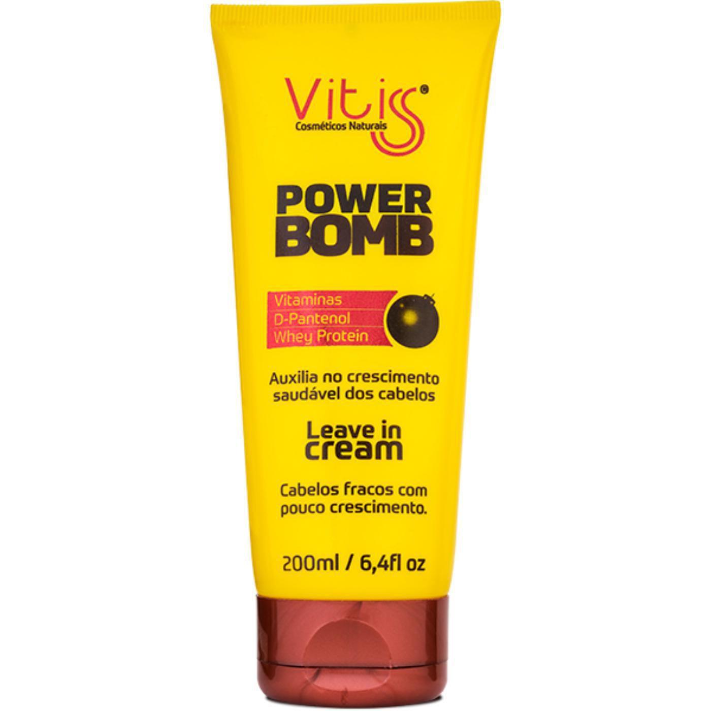 Leave In Power Bomb 200Ml - Vitiss - Leave in Capilar - Magazine Luiza