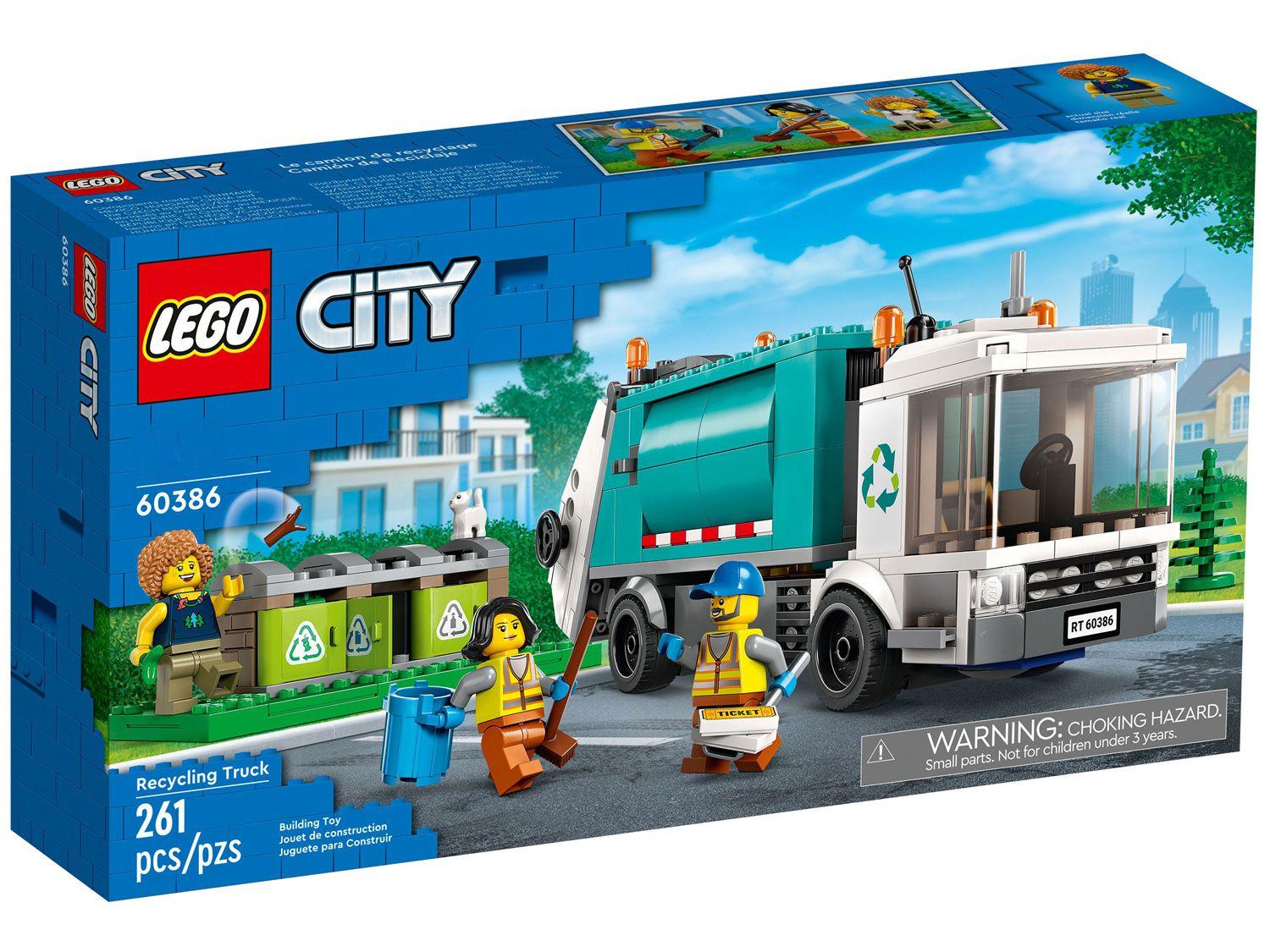 MagaLu - LEGO Caminhão de Reciclagem 261 Peças - R$ 203,60