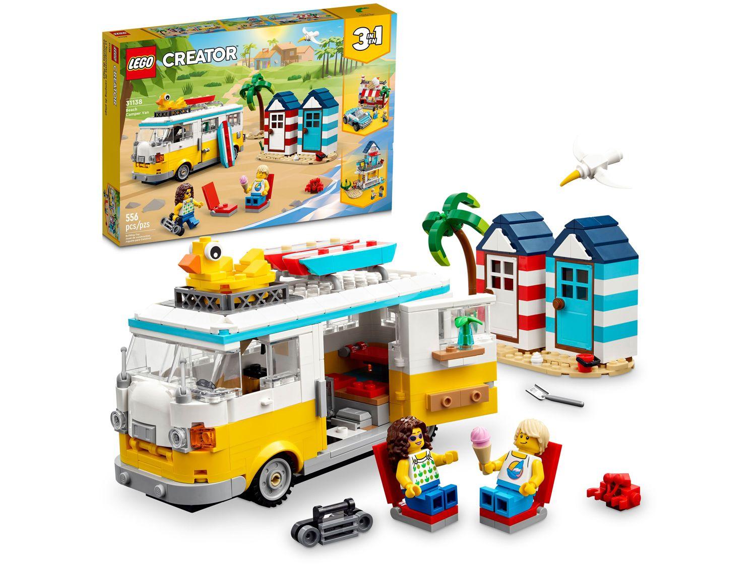 LEGO Creator Trailer de Praia 556 Peças