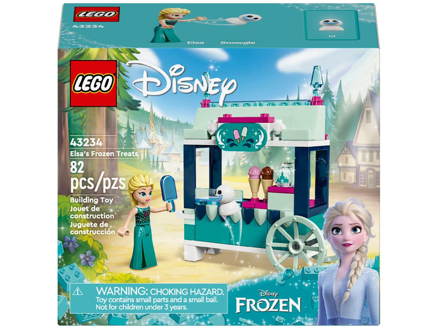 LEGO Disney Princess Frozen Guloseimas Congeladas da Elsa 43234 82 Peças