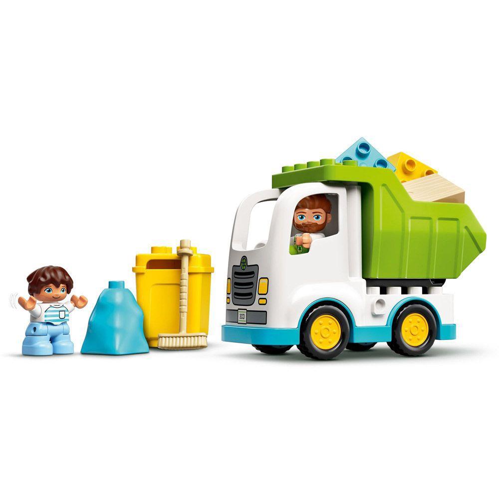 Lego Duplo Caminhão Do Lixo E Reciclagem 10945 - Brinquedos de Montar e ...