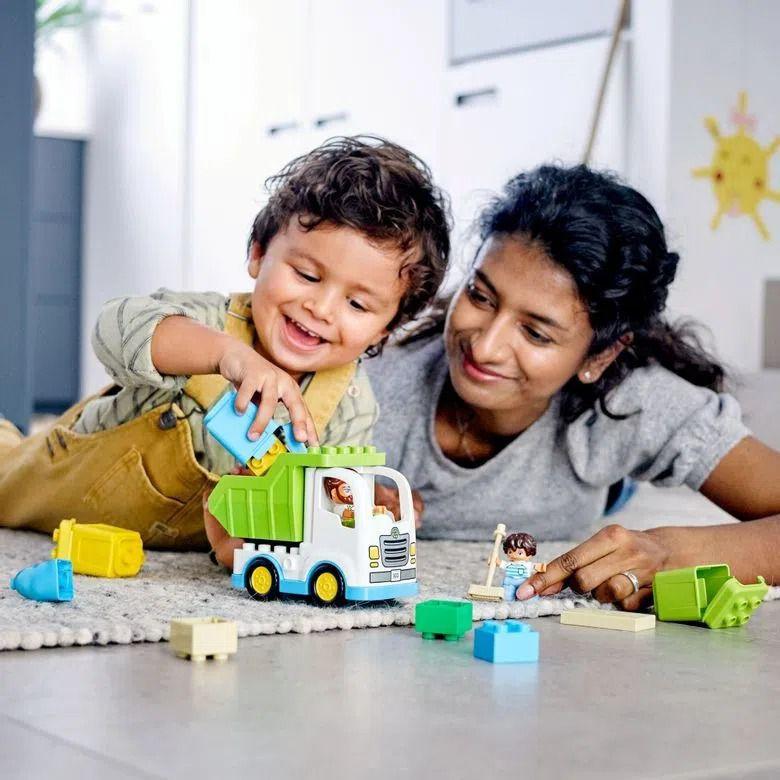 Lego Duplo Caminhão Do Lixo E Reciclagem 19 peças - Brinquedos de ...