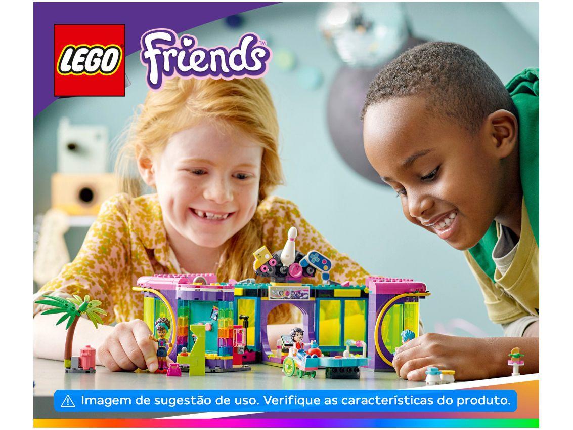 LEGO Friends Fliperama com Discoteca Giratória 642 Peças 41708