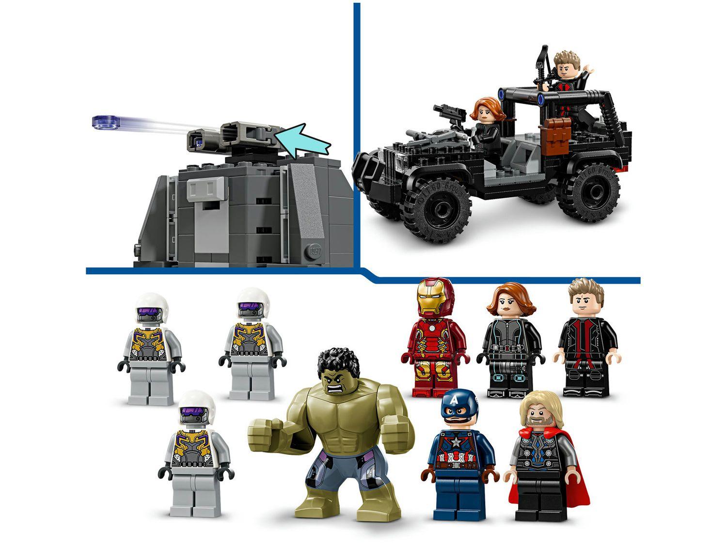 LEGO Marvel Vingadores Unidos: Era de Ultron 76291 613 Peças