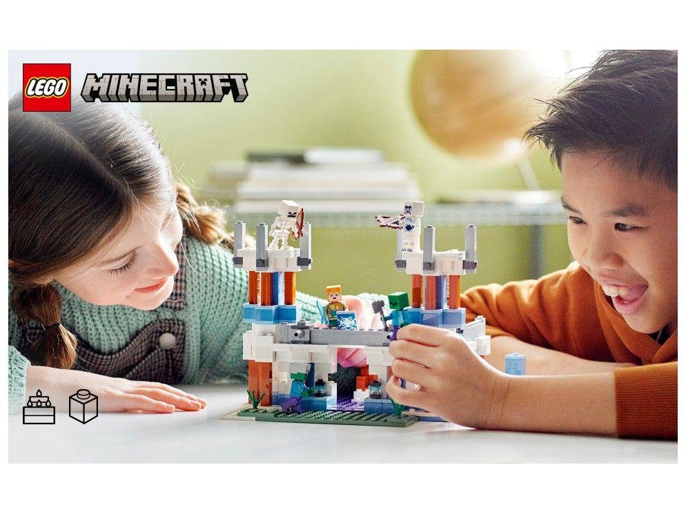 LEGO Minecraft O Castelo de Gelo 499 Peças