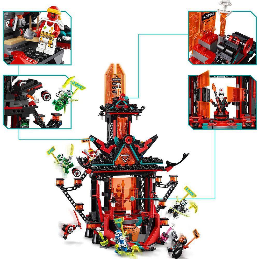 LEGO Ninjago - Império Templo da Loucura - 71712 - Brinquedos de Montar ...