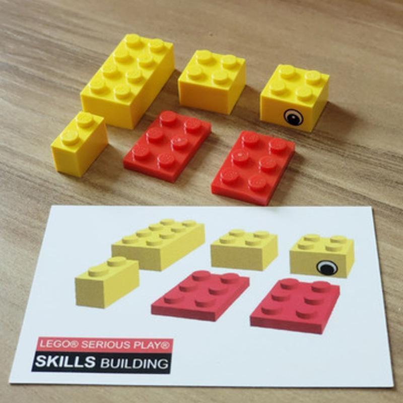 Lego Serious Play 20 Unid. Pato Duck - Brinquedos de Montar e Desmontar ...