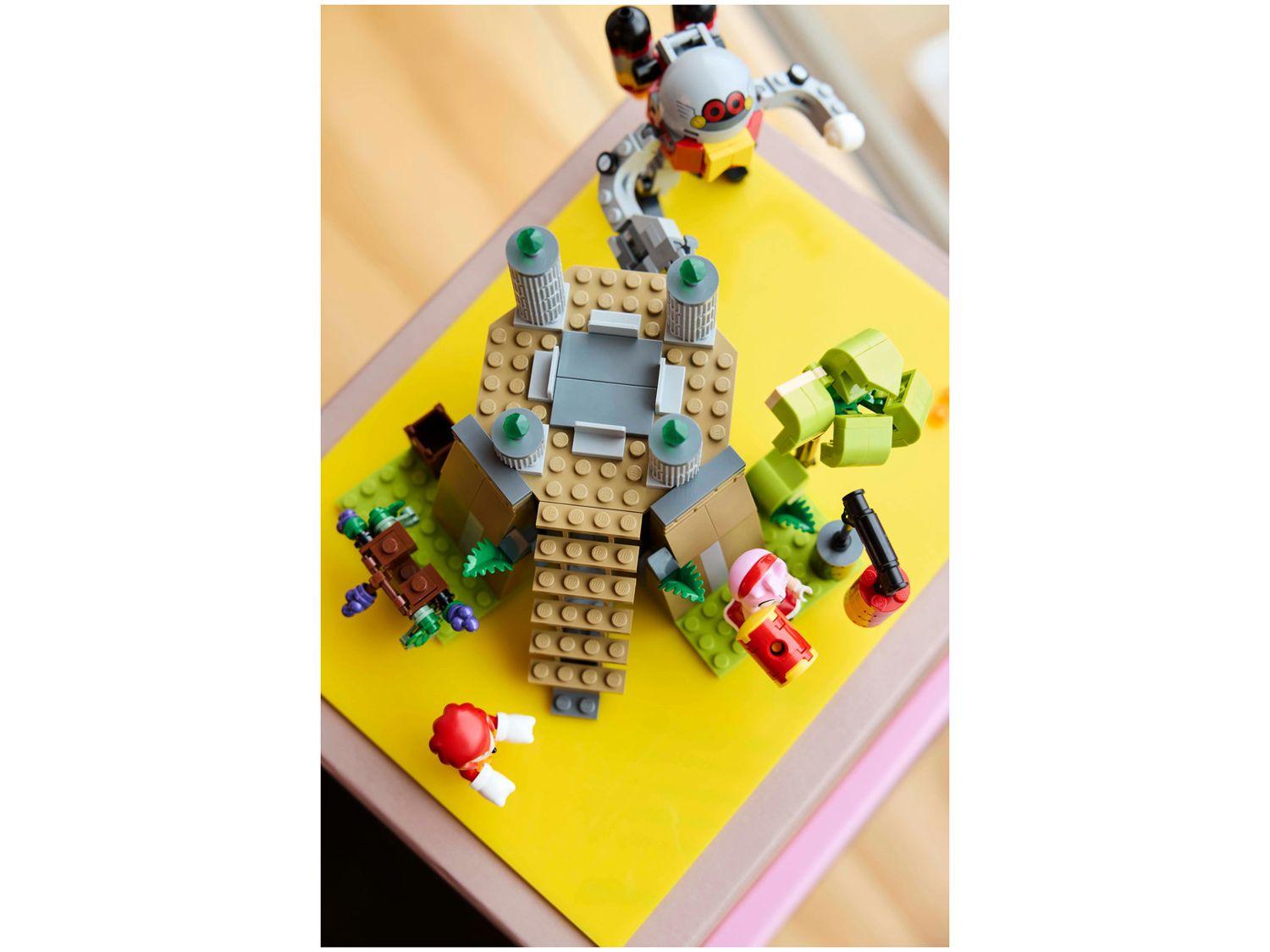 LEGO Sonic The Hedgehog Knuckles e o Santuário