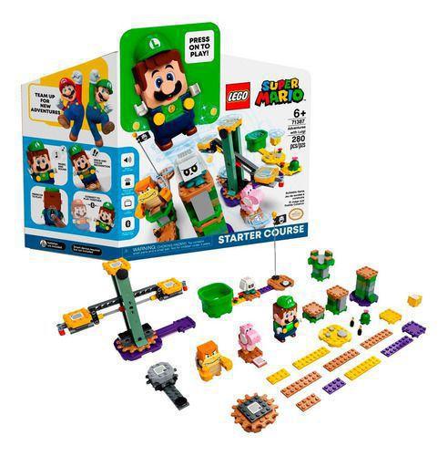 Lego Super Mario - Aventuras Com Luigi Pacote Inical - 71387 - Brinquedos - Brinquedos de Montar ...