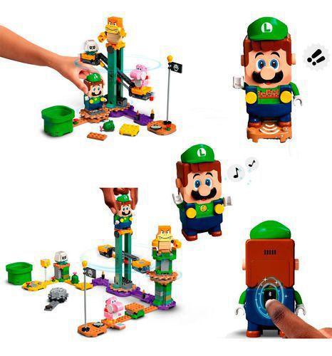 Lego Super Mario - Aventuras Com Luigi Pacote Inical - 71387 - Brinquedos - Brinquedos de Montar ...