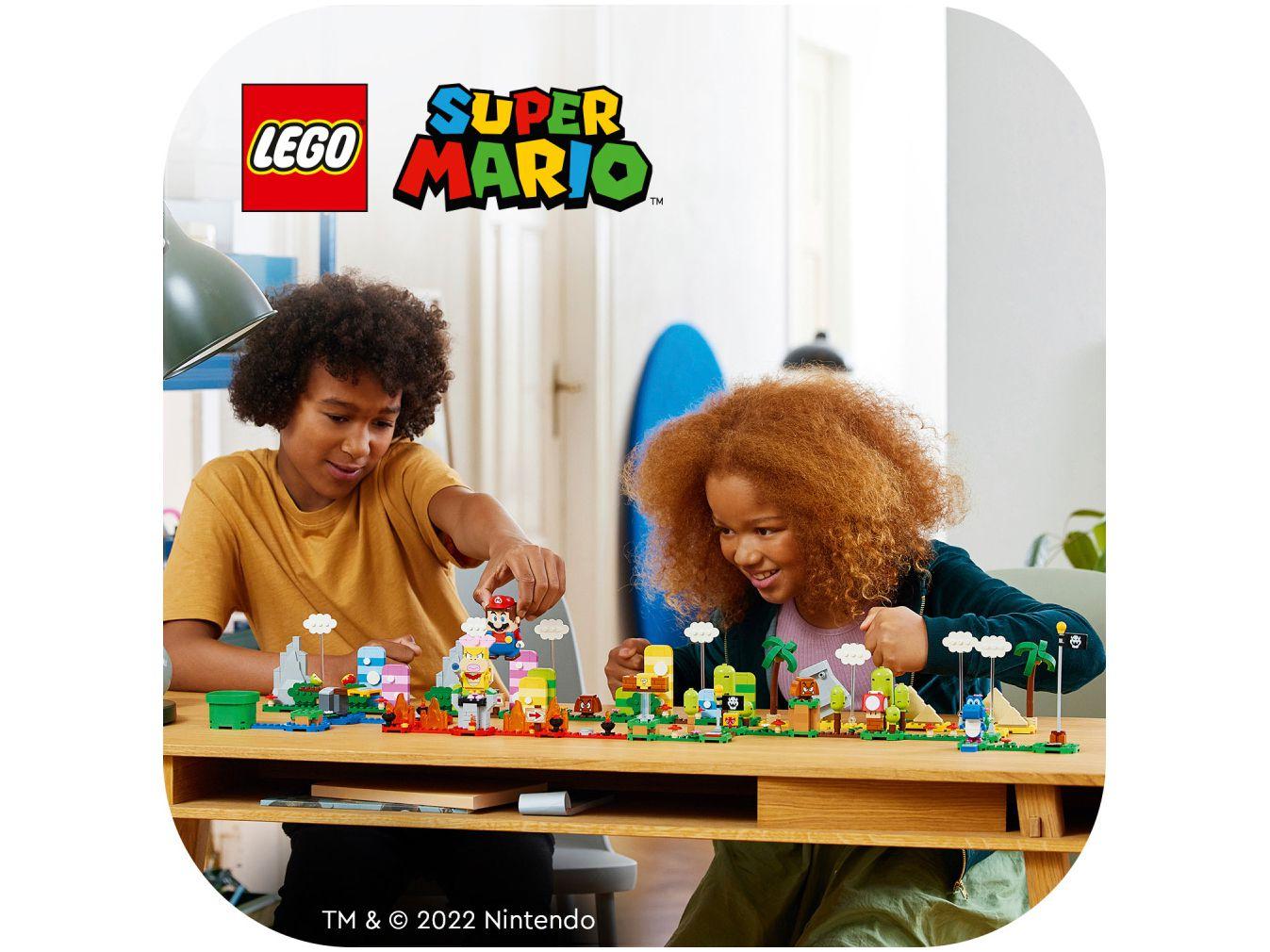 LEGO Super Mario Conjunto Caixa de Ferramentas Criativa 588 Peças 71418