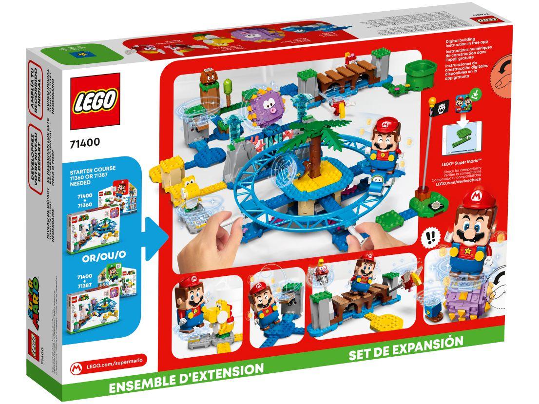 LEGO Super Mario Passeio de Praia do Ouriço Gigante 536 Peças 71400