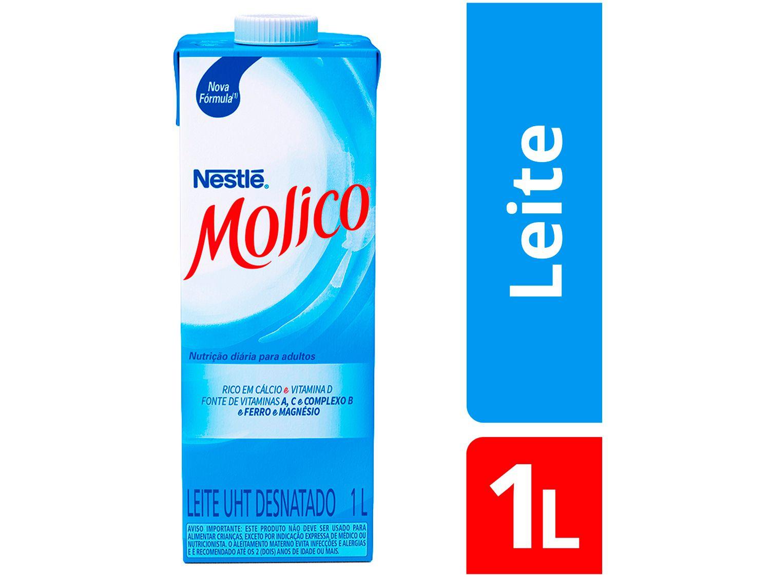 Leite Desnatado Molico 1L