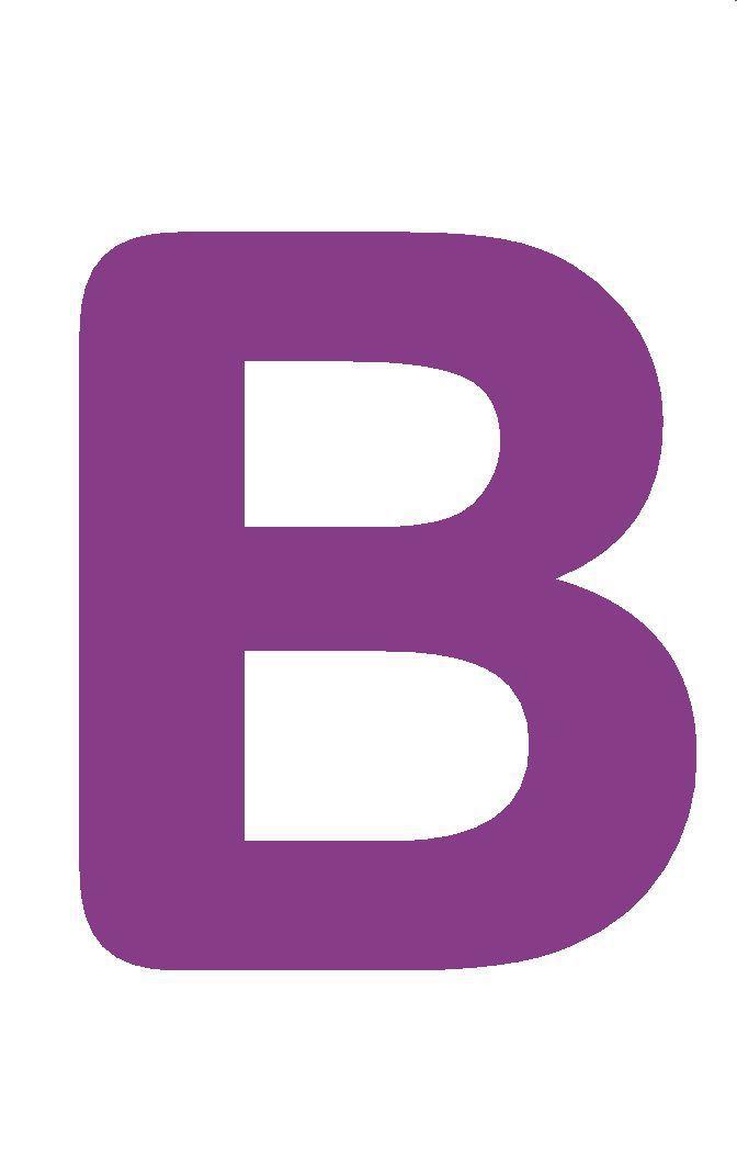 Letras em EVA Alfabeto Roxo - 14cm - Extra Festas - Letras, Números e ...