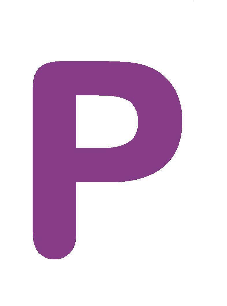 Letras em EVA Alfabeto Roxo - 14cm - Extra Festas - Letras, Números e ...