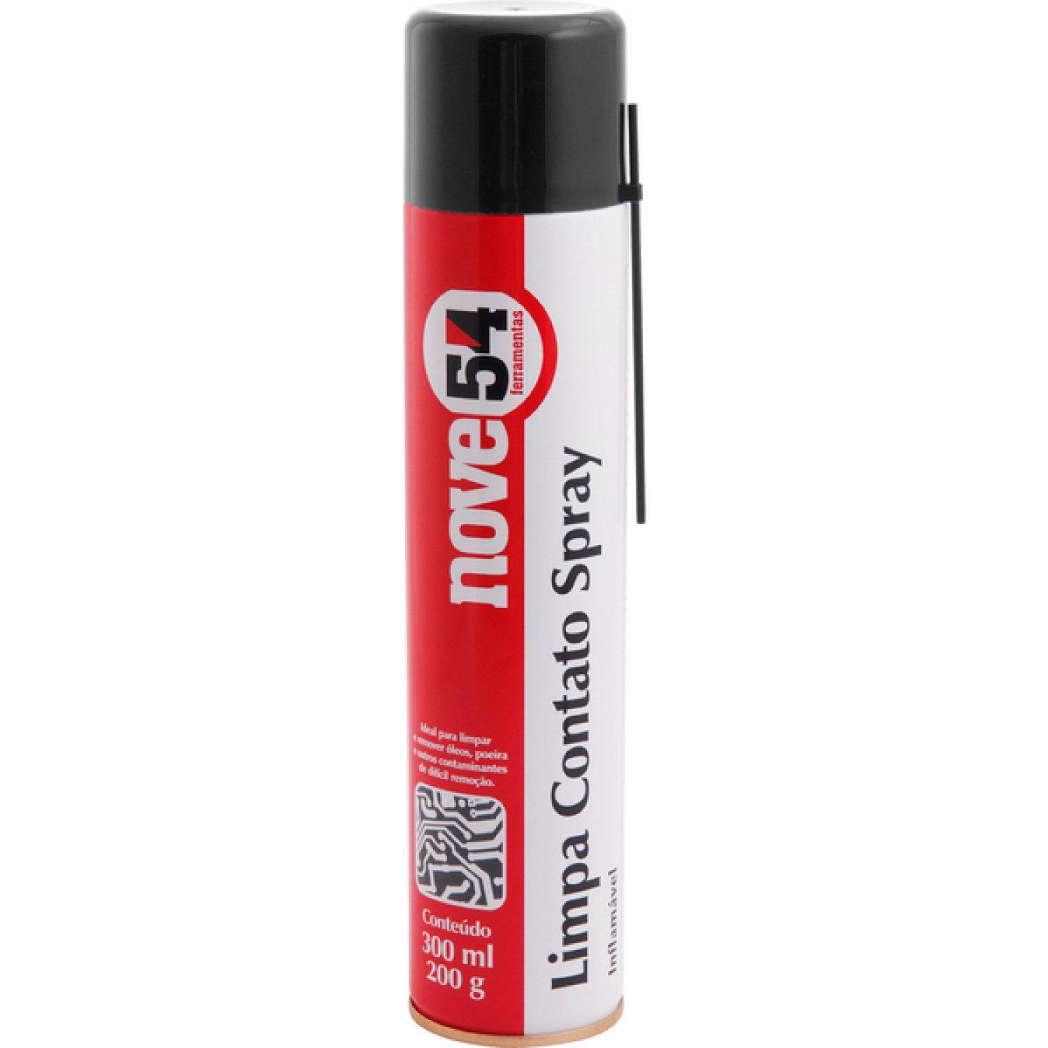 Limpa contato spray 300 ml/200 g inflamável Nove54 - Limpeza Automotiva ...