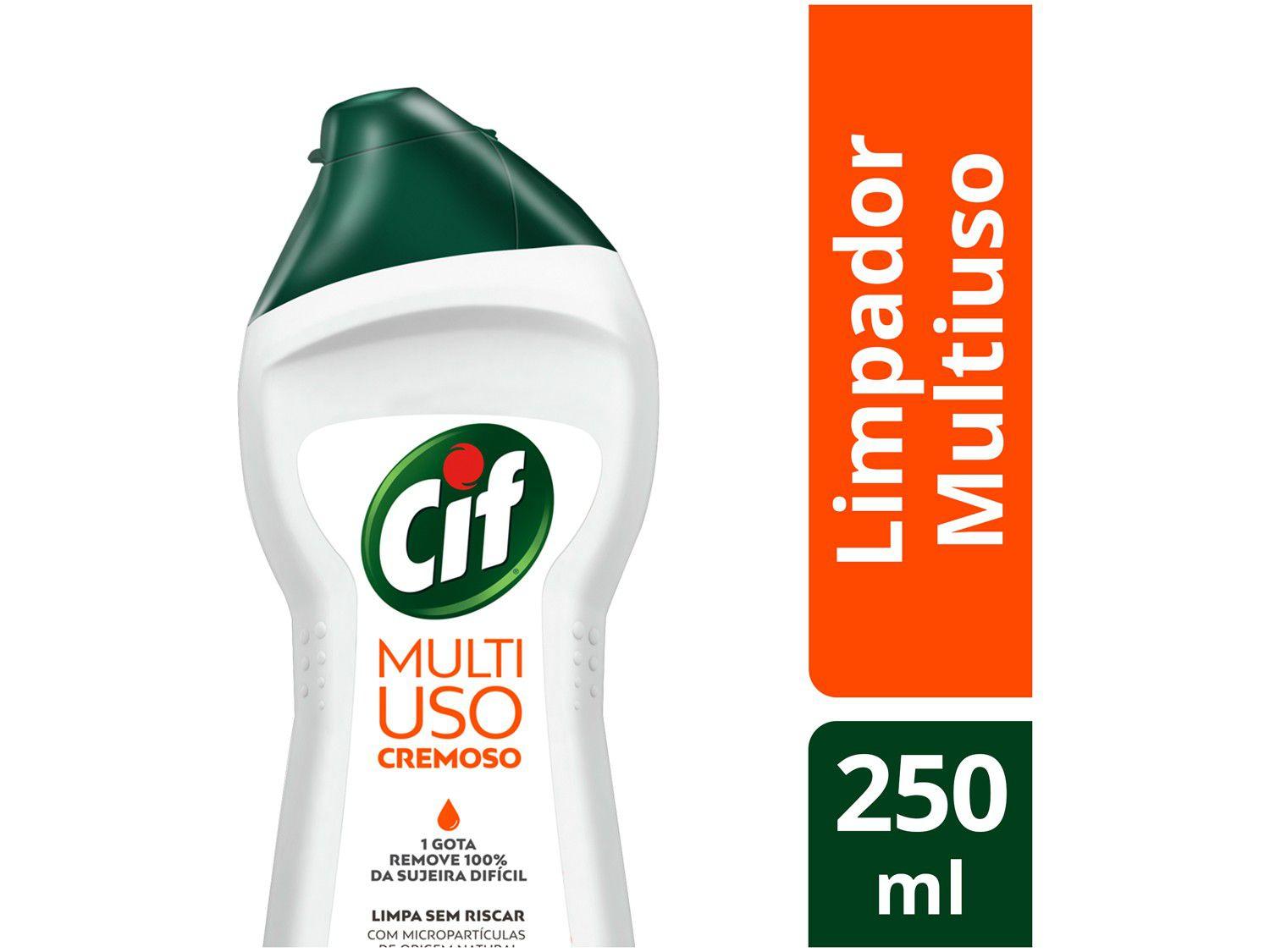 Limpador Cif Limpeza Profunda - 250ml - Limpador Multiuso - Magazine Luiza