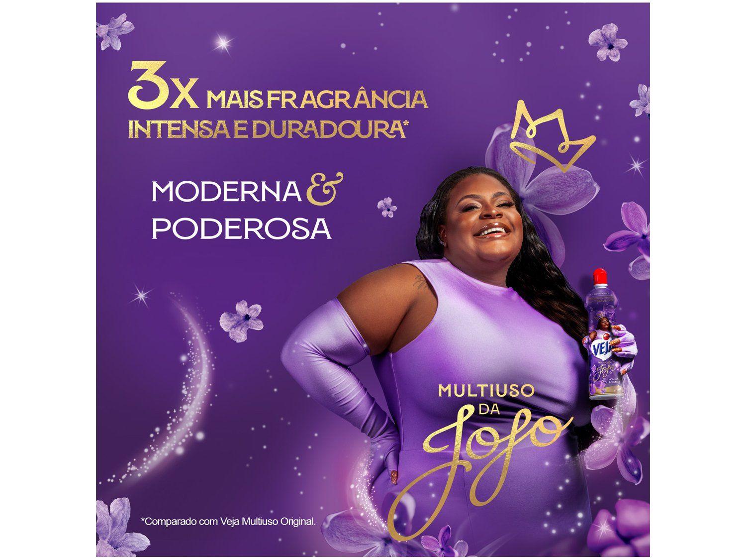 Limpador Concentrado Veja Multiuso da Jojo Moderna e Poderosa 500ml