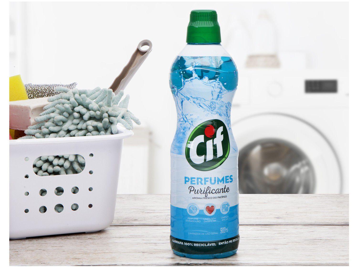 Limpador Multiuso Líquido Cif Perfumes Purificante - 900ml - Limpador ...