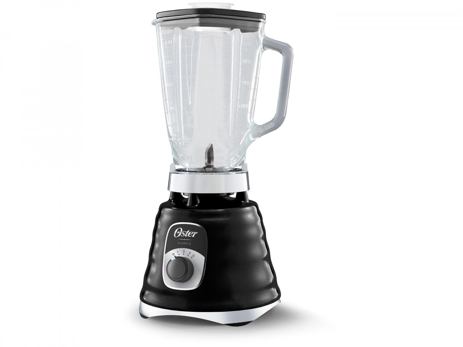 Liquidificador Oster New Osterizer Clássico Copo de Vidro 3 Velocidades ...