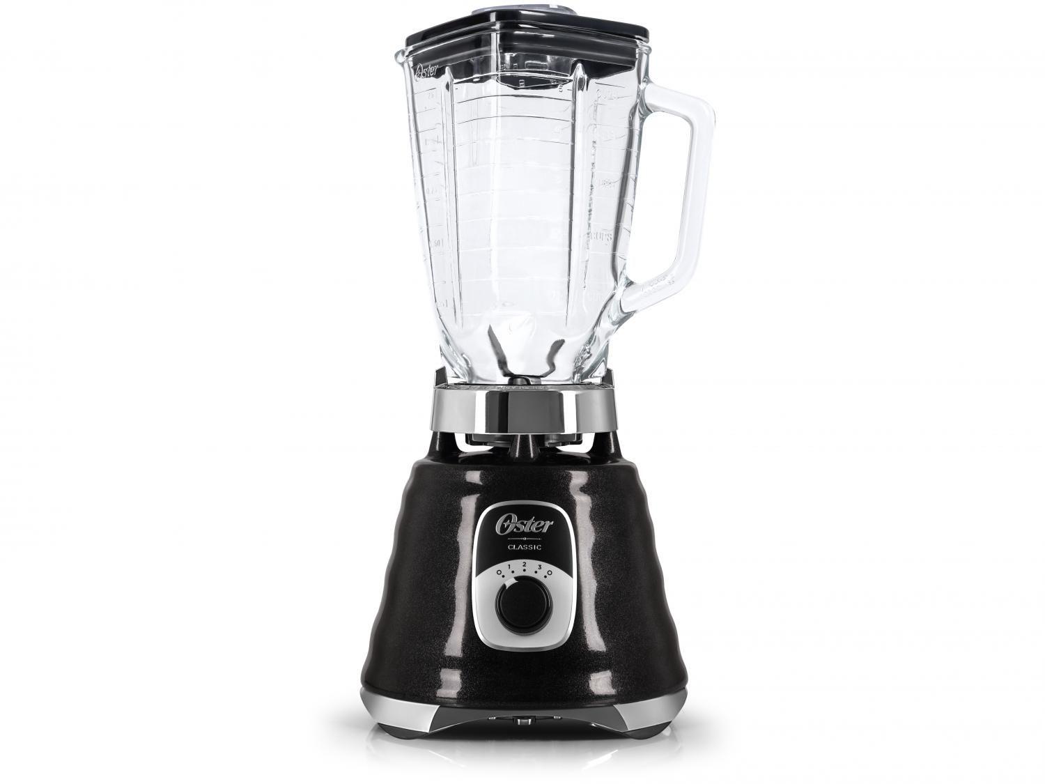 Liquidificador Oster New Osterizer Clássico Copo de Vidro 3 Velocidades ...