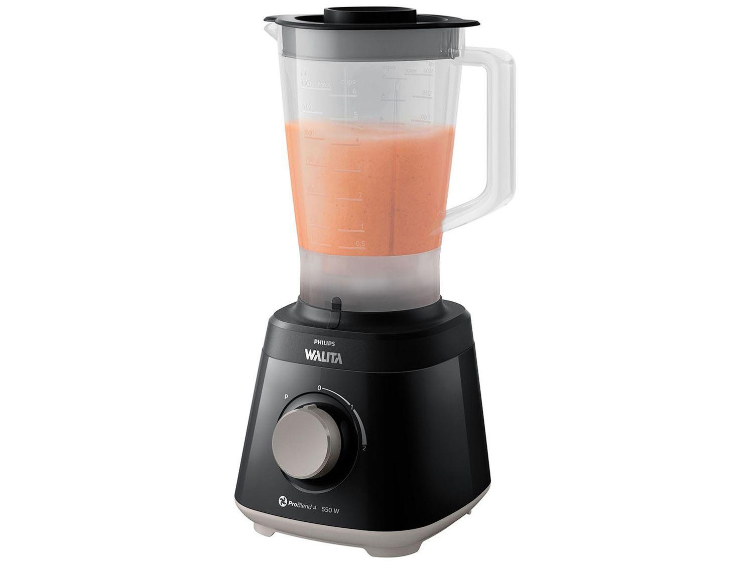 Liquidificador Philips Walita Daily RI2110/91 Preto 2 Velocidades 550W