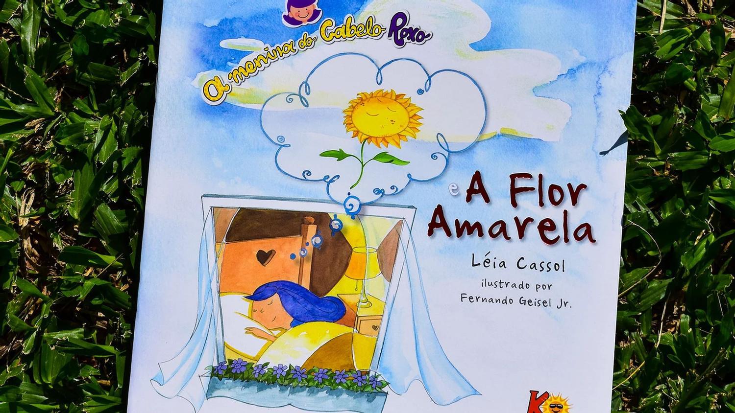 Livro - A menina do cabelo Roxo e a Flor Amarela - Livros de Literatura Infantil - Magazine Luiza